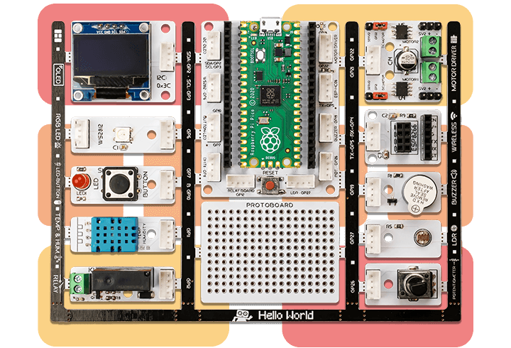 Picobricks Raspberry Pico Project Dev Platform From Robotistan On Tindie